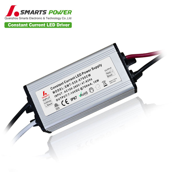 Mini CE/ROHS IP67 Waterproof Constant Current 700mA 10W LED Driver ...