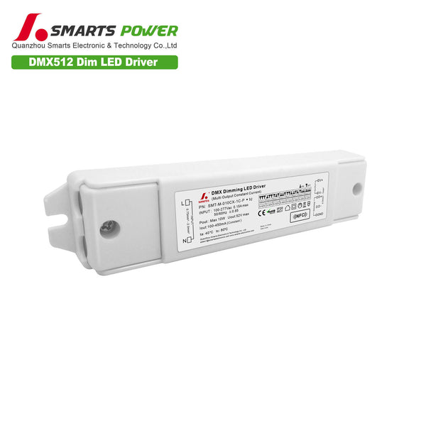 100ma-450ma 10W Multi-output current DMX512 dimmable led driver ip20 ...