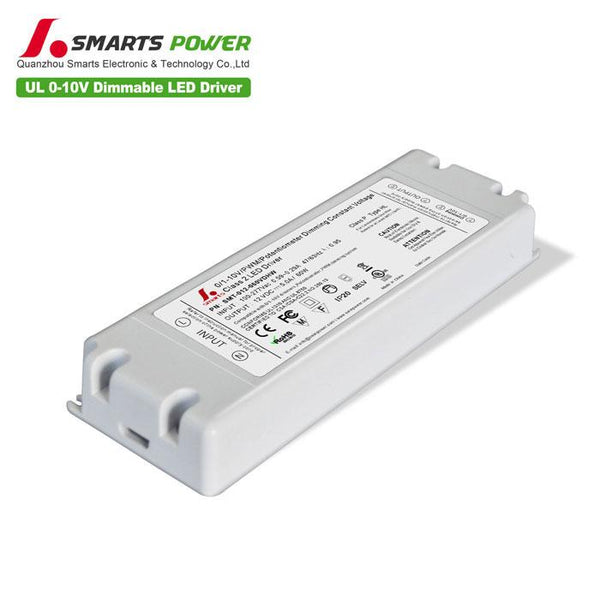 UL 277VAC 0-10v dimming constant voltage 12v 60W led driver price ...