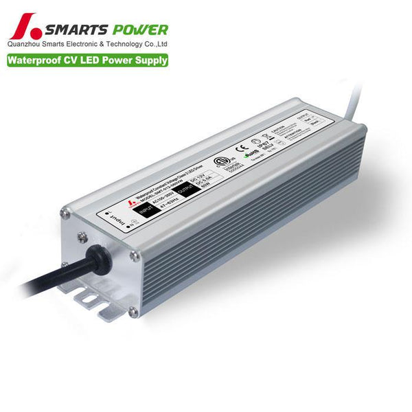 Waterproof ip67 aluminum case Constant voltage 60W led deiver ETL CE ...