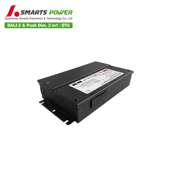 100-277vac NFC dali-2 & push dimmable DT6 led driver 30W junction box ...